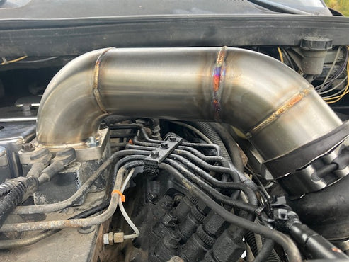 12 and 24 valve cummins intake horn – h.t-diesel-performance-&-fab
